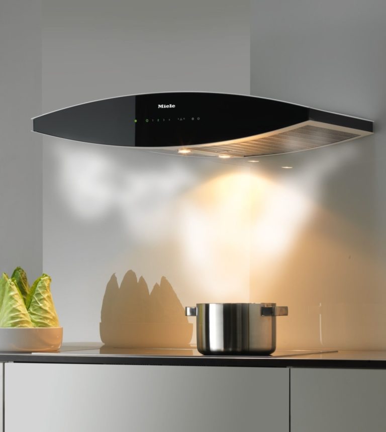 Kitchen hood dimensions: all parameters, standards and calculation features