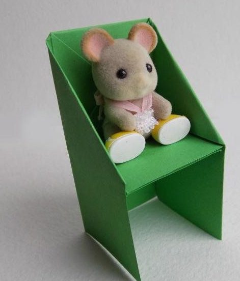 How to make a chair out of paper: manufacturing steps, a simple way to ...