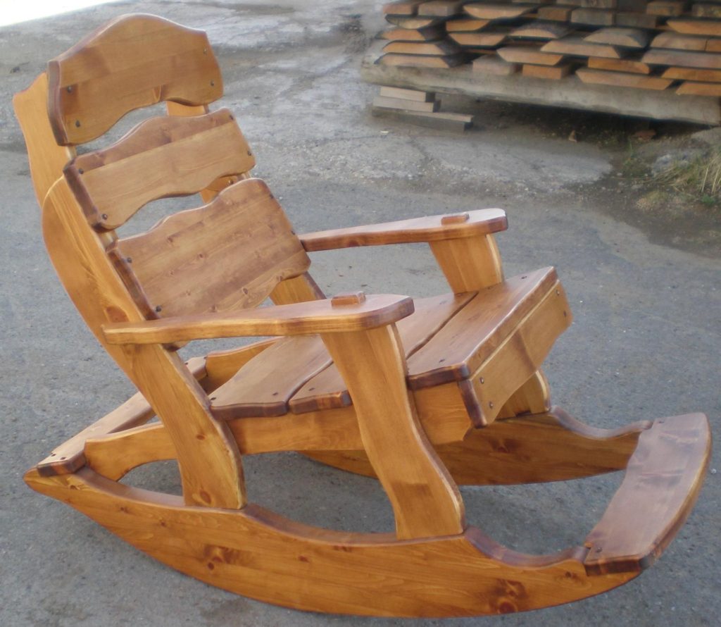 DIY rocking chair: types of chairs, drawings and manufacturing stages.