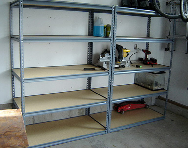 DIY metal rack: how to make a metal rack and shelves for the cellar