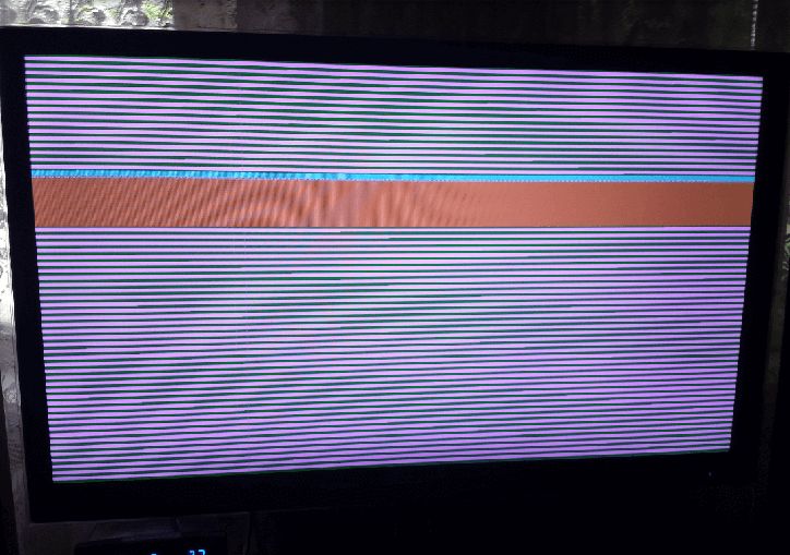 Banding on TV - how to get rid of stripes on the screen