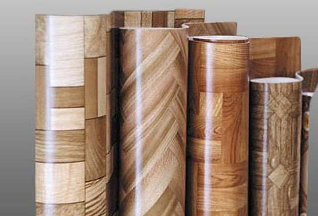 Composition of linoleum - what different types of linoleum are made from