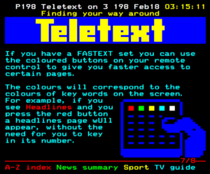 Teletext on TV: what it is, how it works and how to control it