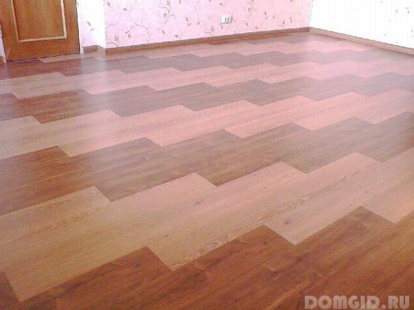 Laying laminate diagonally: pros and cons: examples in the interior