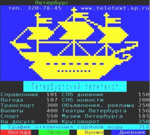 Teletext on TV: what it is, how it works and how to control it