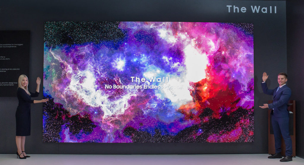 The largest TV in the world: Samsung introduced the largest display in ...