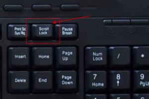What is Scroll Lock on the keyboard: what functions does the key perform?