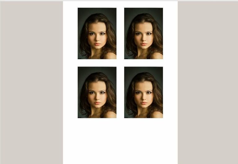 How to print a 3x4 photo on a printer: using Adobe Photoshop, using ...