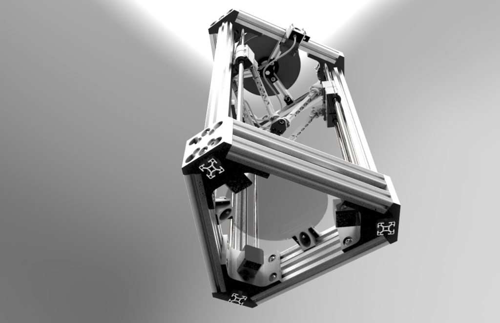 Features of delta printers: what is a delta 3D printer, its pros and cons.