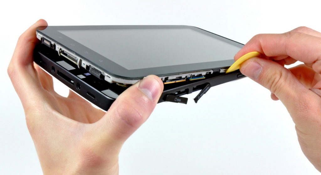 How to disassemble the tablet: how to open the cover, disassembly procedure