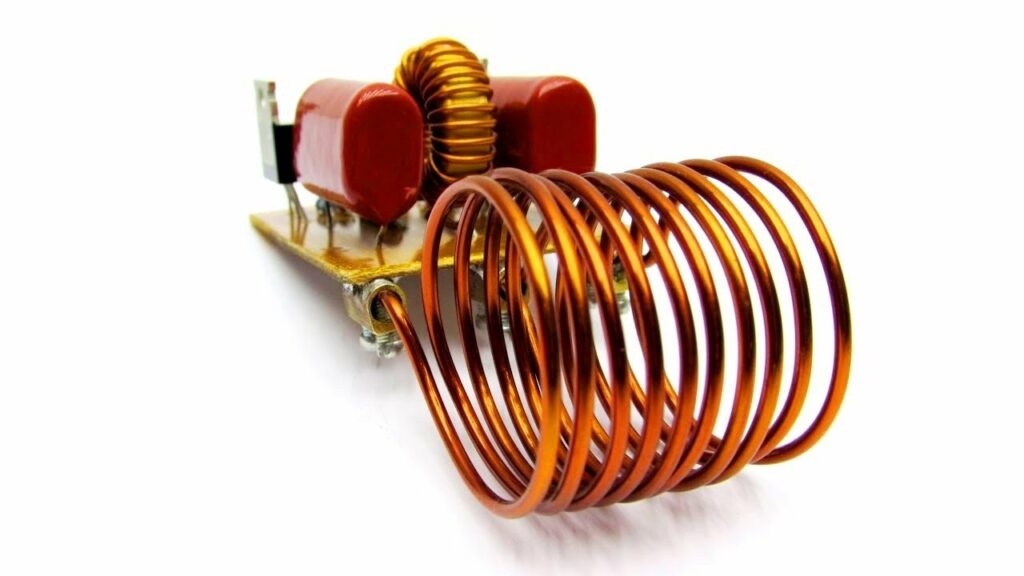 DIY resonant water heater. Mechanism diagram
